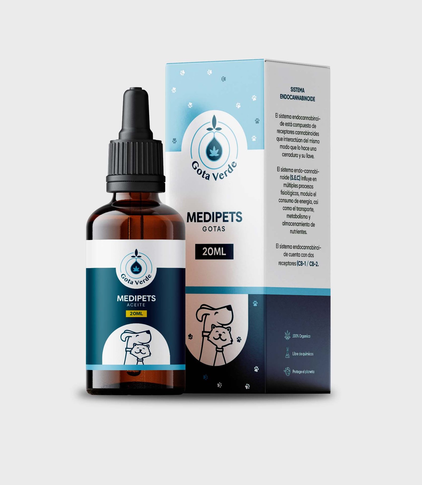 Gotas Medipets 20ml. - Gota Verde